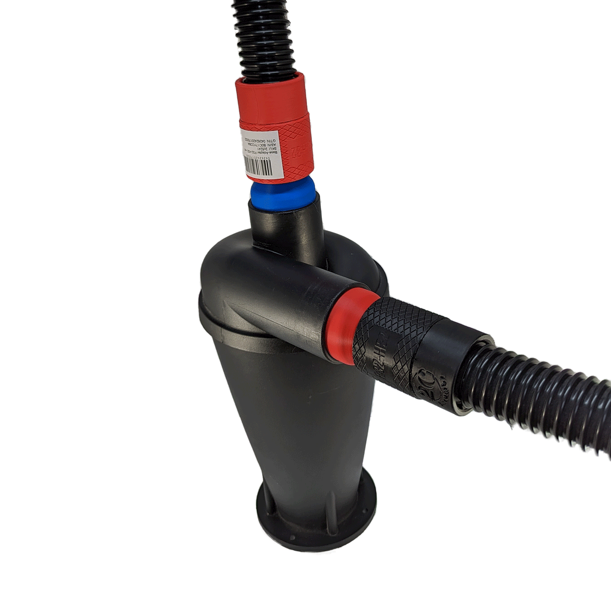 2crumbs M32-AD50 Universaladapter für HT-Rohre 50mm, Dust Commander un